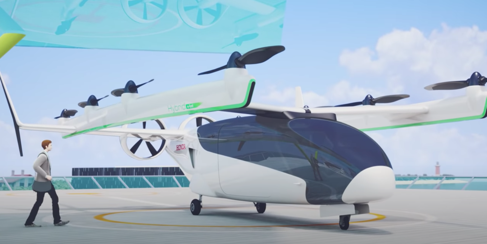 Honda confirms the development of its own eVTOL aircraft, featuring a gas turbine hybrid power ...