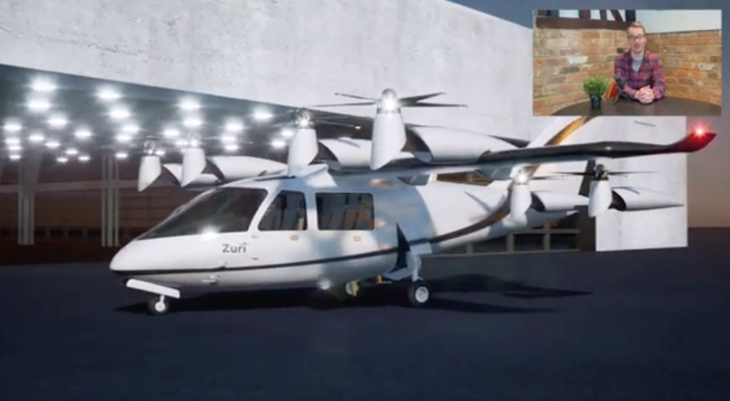 ZURI unveils next generation hybrid VTOL aircraft, which can travel ...