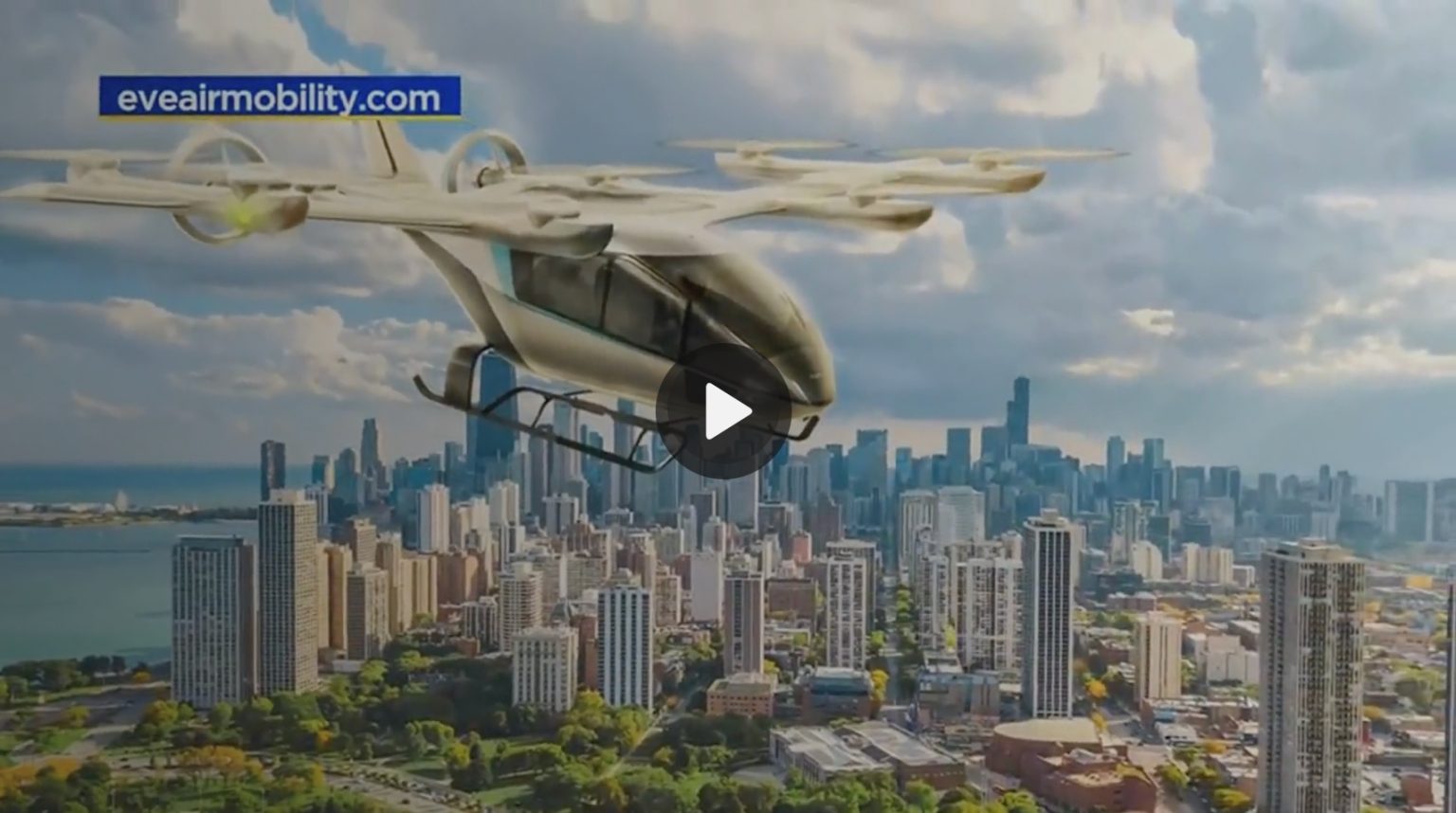 Watch CBS News Video About Eve Air Mobility - eVTOL Insights