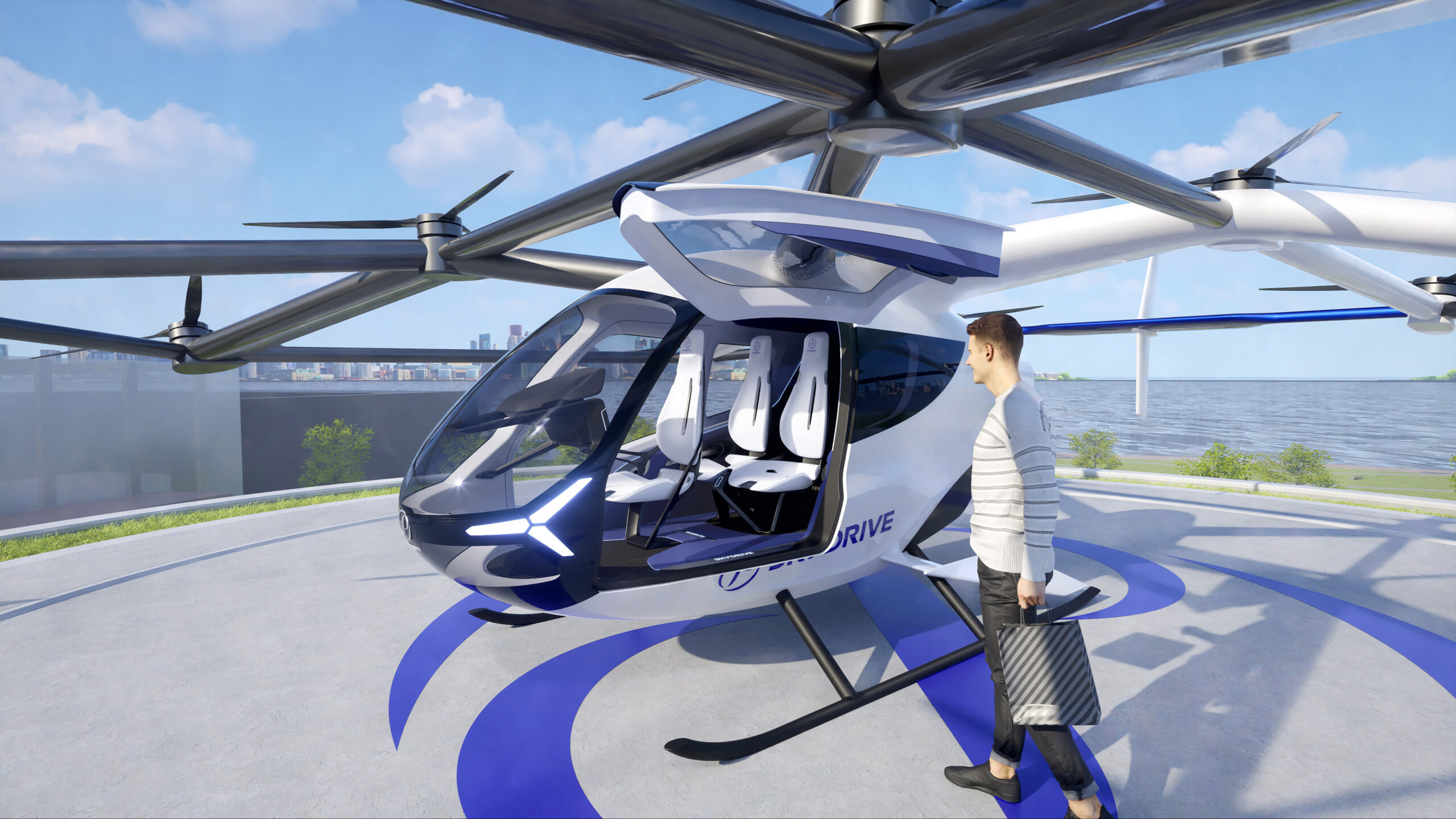 SkyDrive and Kansai Electric Power Company to work on developing charging facilities for eVTOL ...