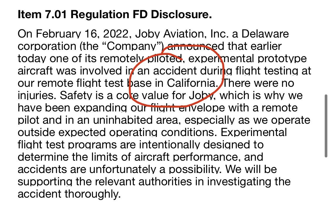 NTSB Finally Releases Report on Joby Aviation Crash JAS4‑2 Prototype ...