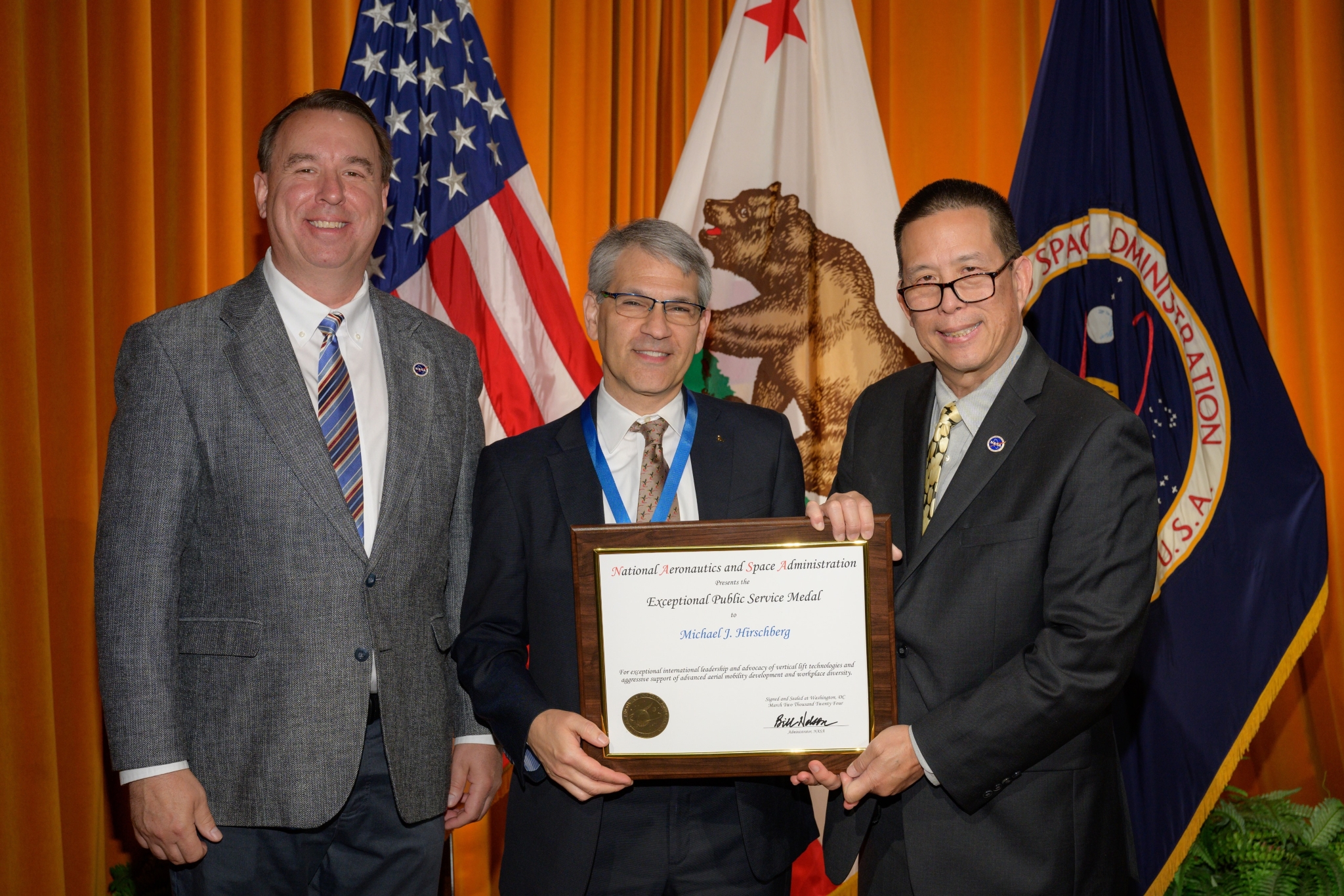 Mike Hirschberg of Vertical Flight Society awarded Exceptional Public ...