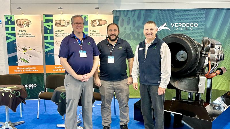 VerdeGo Aero Announces “Unveiling of VH-4T 400kW Turbine Hybrid ...