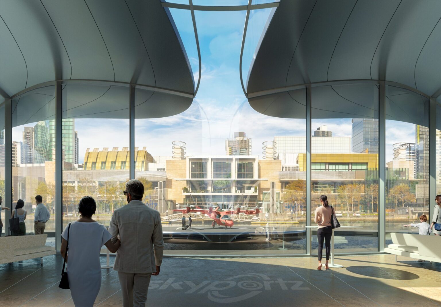 Skyportz Vertipad Patent “Wins Blue Sky Innovation Award” at Avalon ...